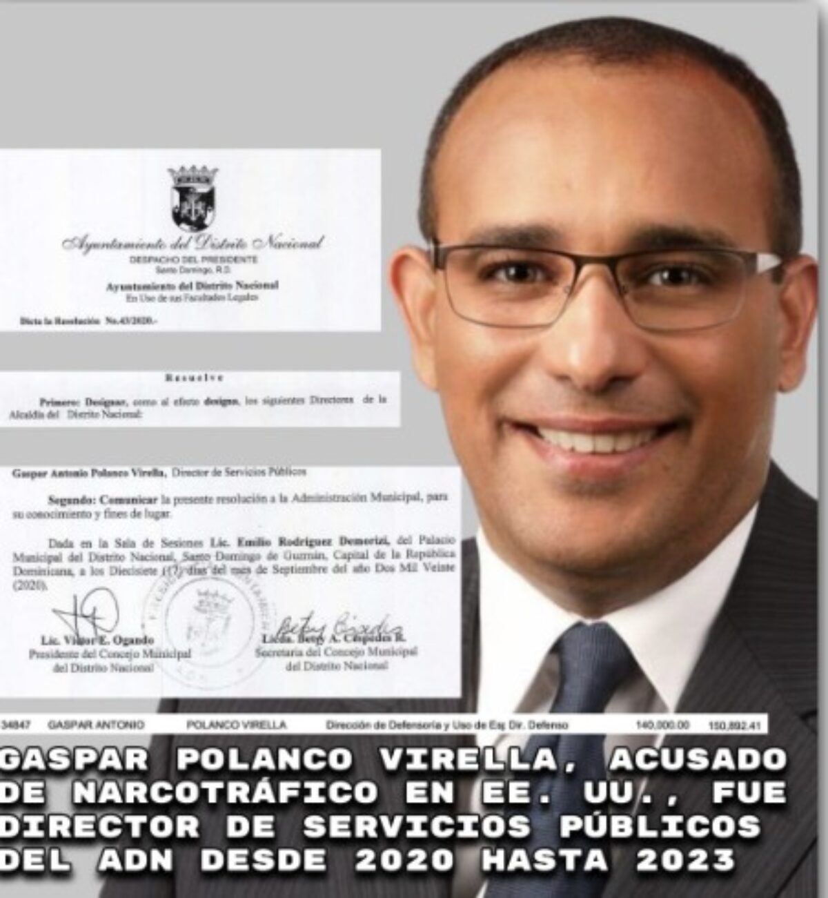 Gaspar Antonio Polanco Virella, requerido por EEUU por narcotráfico se ...